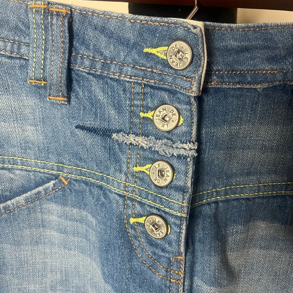 Marithe Francois Girbaud | Skirts | Marithe Francois Girbaud Blue Denim ...